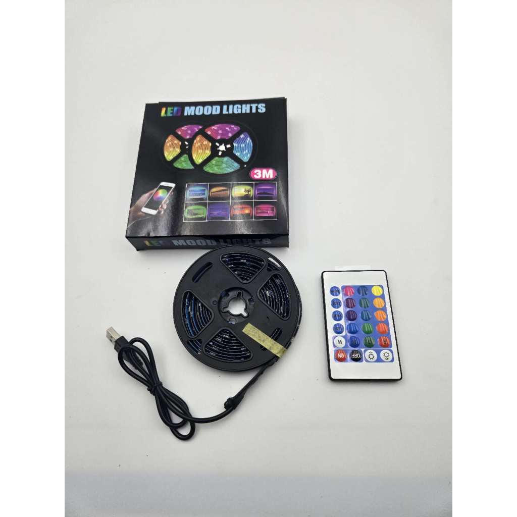 LED moon lights with remote christmas light led Strip party light 3M ...