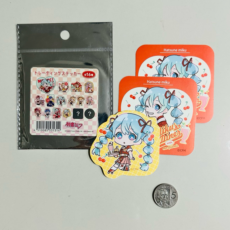 Project sekai Vocaloid Miku hatsune Mikus Diner with mm friends 3-piece ...