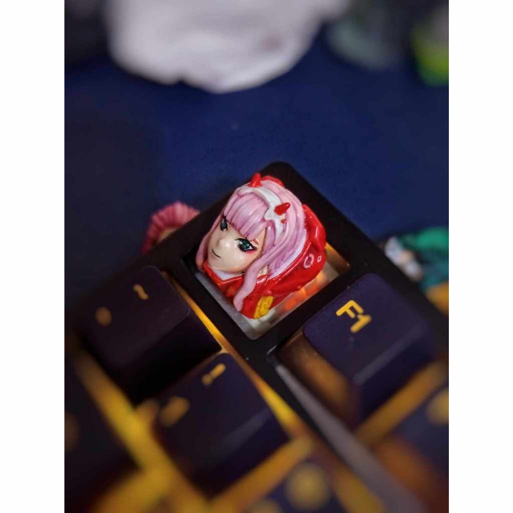 Zero Two Artisan Keycap by Moon Factory | Shopee Malaysia