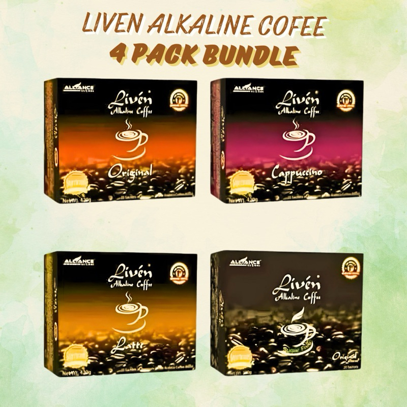 LIVEN ALKALINE COFFEE (20pcs sachets) | Shopee Malaysia