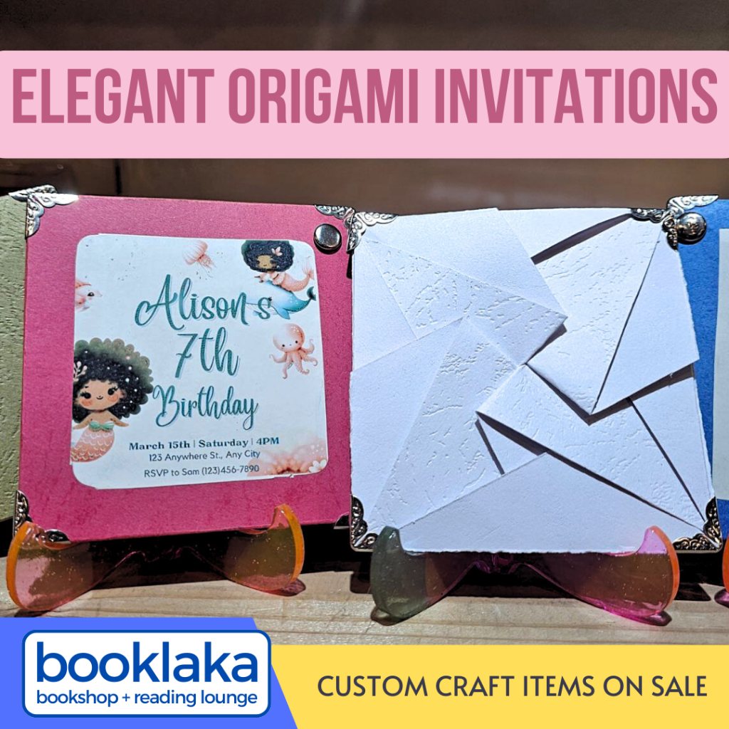 Elegant Origami Invitation - Craft Custom Invites | Shopee Malaysia