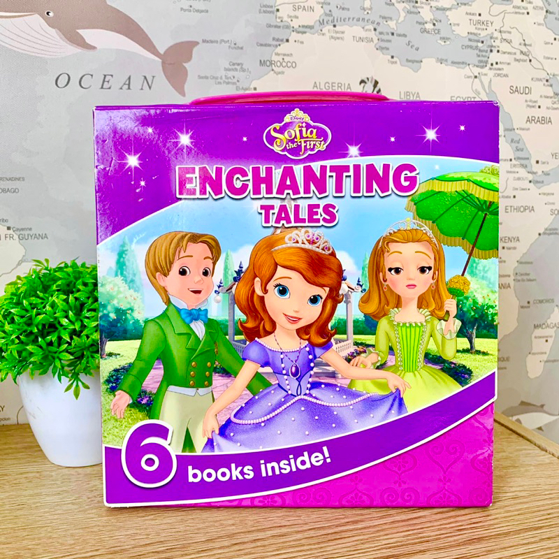 Disney Sofia the First Enchanting Tales (6 Books in a carry box Set) | Shopee Malaysia