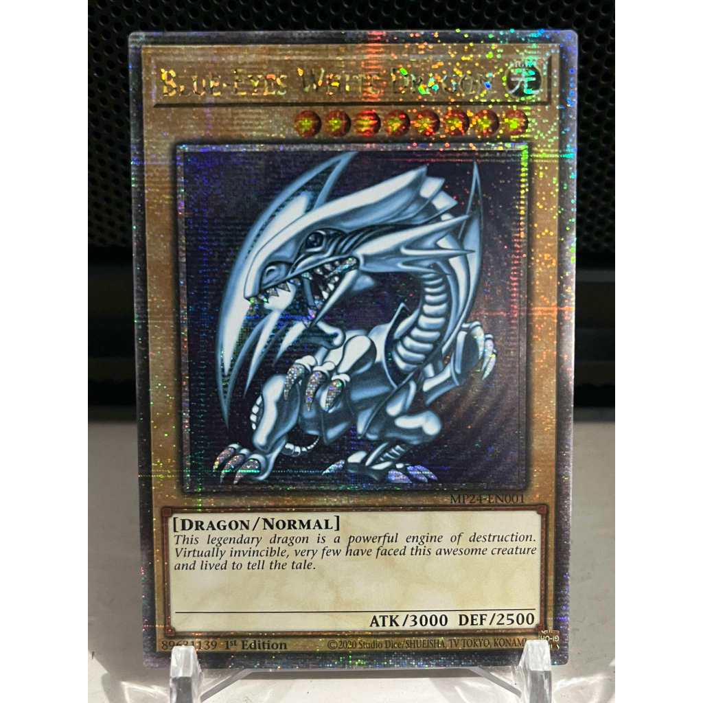Blue-Eyes White Dragon - MP24-EN001 - Quarter Century 1st Edition | Shopee Malaysia
