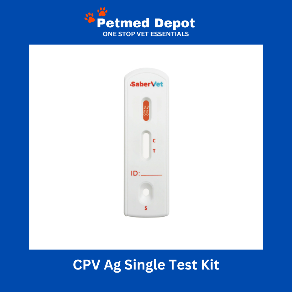 Canine Parvovirus (CPV Ag) SaberVet Test Kit | Shopee Malaysia