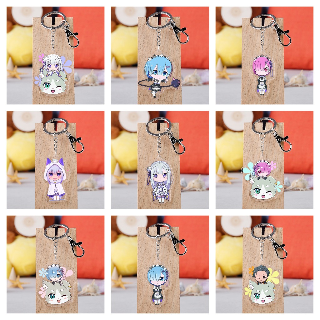 GM Re:Zero − Starting Life in Another World Anime Characters Chibi 5cm ...