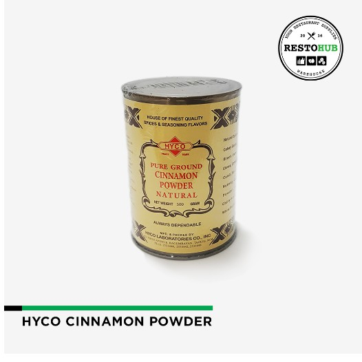 Hyco Pure Ground Cinnamon Powder (can) / Restohub Spices and Herbs ...