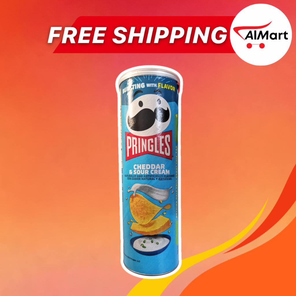 PRINGLES CHEDDAR AND SOUR CREAM (158 GRAMS) | Shopee Malaysia