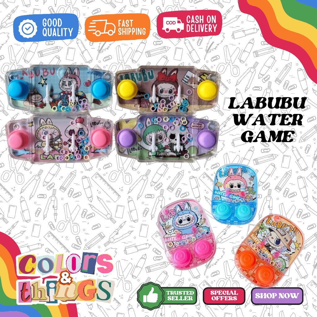 Labubu Premium Edition Educational Transparent Water Machine Game ...