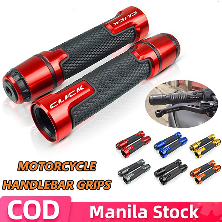 Honda Click Handle Grip 2PCS Universal Motorcycle Grips 7/8" 22mm ...