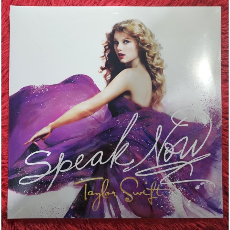(SEALED) Taylor Swift - Speak Now - Gatefold - 2x Black Vinyl ...