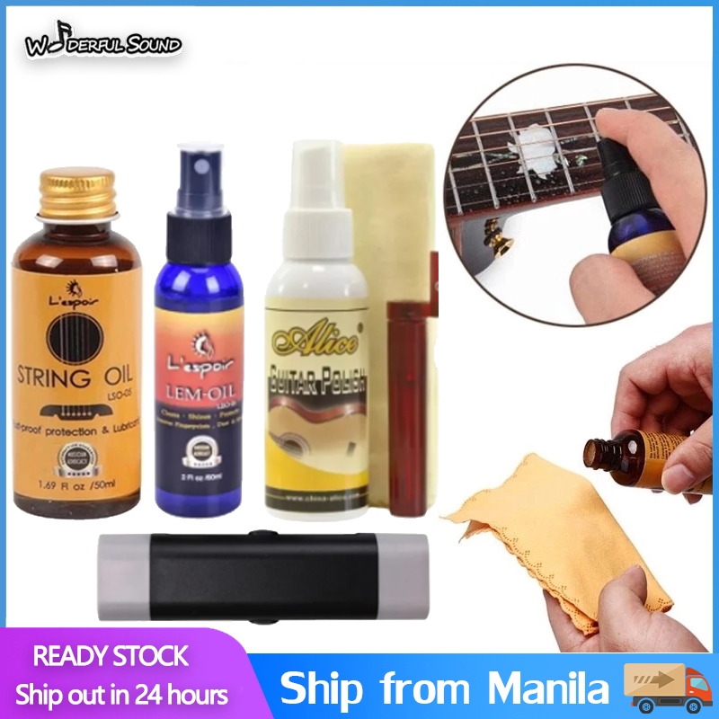 60ml Lemon Oil for Guitar Fretboard (Conditioner for Fretboard and ...