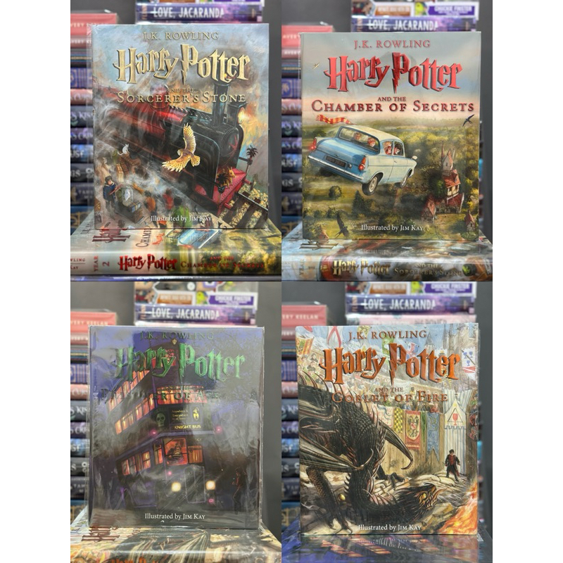 Harry Potter Illustrated by Jim Kay Edition | Shopee Malaysia