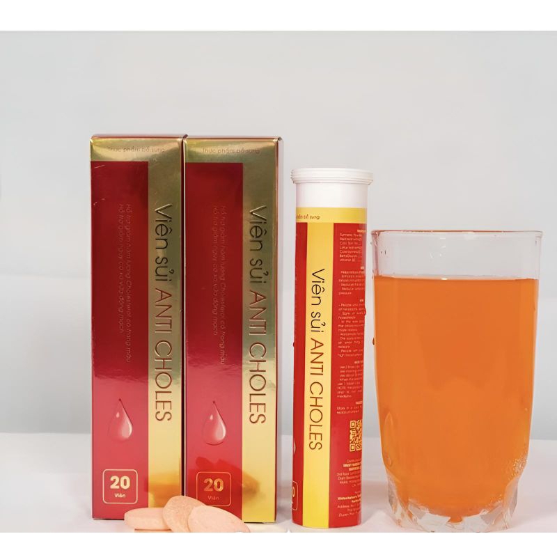 Anti- Choles 20 Effervescent Tablets Helps Lower Cholesterol | Shopee ...