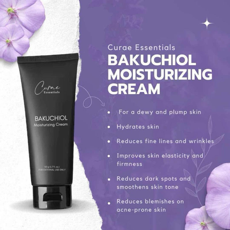 Curae Bakuchiol Moisturizing Cream NEW 50g | Shopee Malaysia