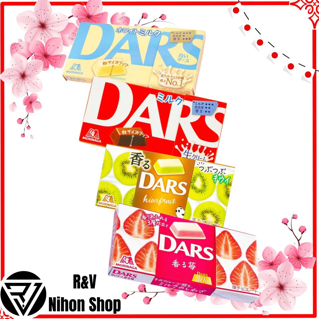 Dars Chocolate By Morinaga Japan White Chocolate Snack | Shopee Malaysia