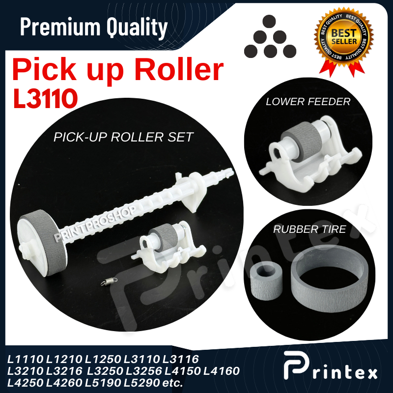 Paper Pick up Roller Kit for Epson L3110 L3116 L3115 L3118 L3119 L3150 ...
