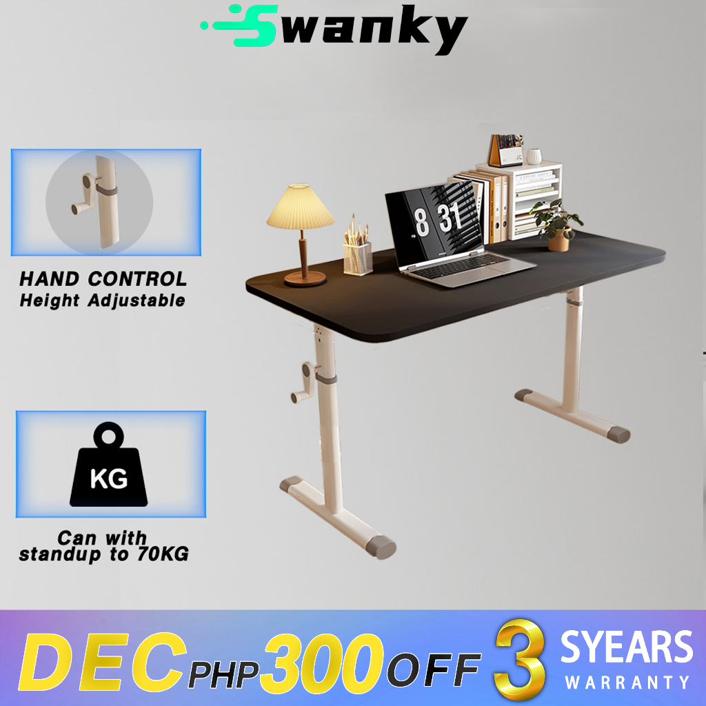 【Warranty】Meja Belajar Adjustable Table Height Study Table Ergonomic ...
