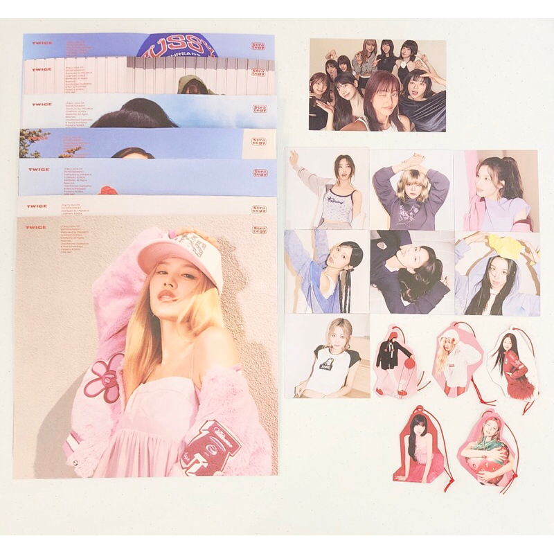 TWICE Strategy Album Inclusions (Ornament, Folding Poster, POB Postcard ...