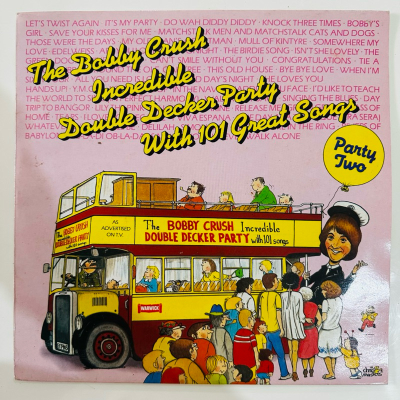 The Bobby Crush Incredible Double Decker Party With 101 Great Songs ...