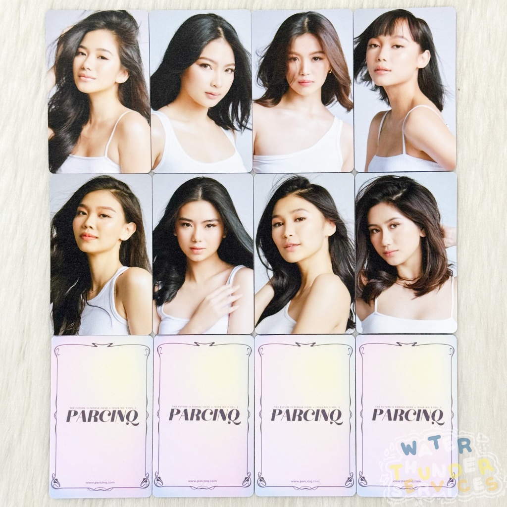 BINI x PARCINQ Magazine Photocard Close Up Sando Denim Version Official ...