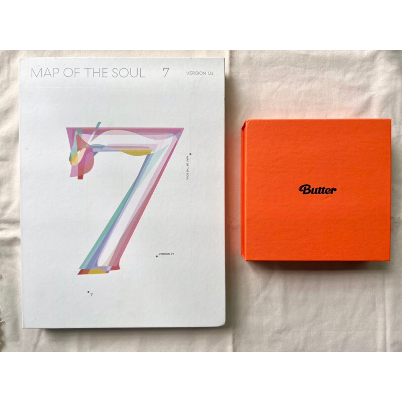 Unsealed Official BTS Map of the Soul MOTS 7 / Butter Album | Shopee ...