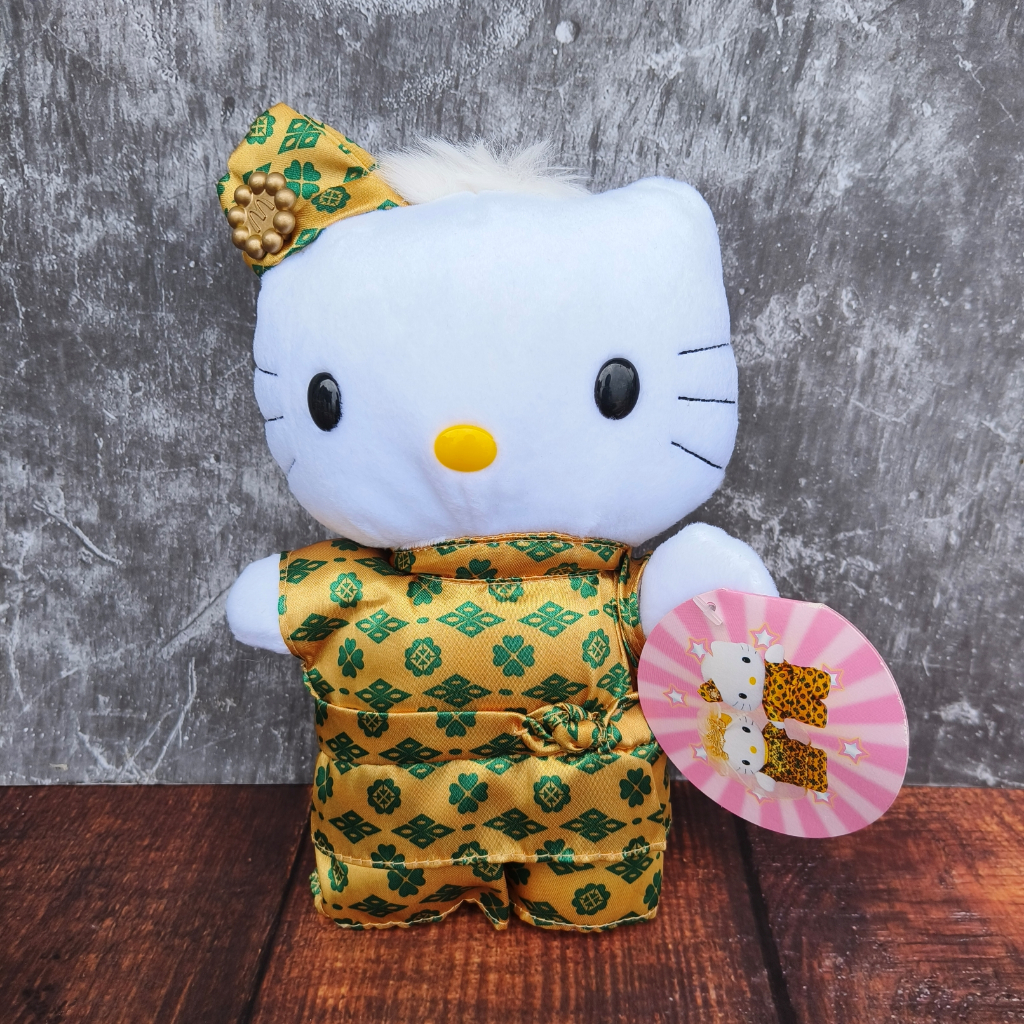 Mcdo McDonalds Toy Hello Kitty Malay Wedding Stuff Toy Plush | Shopee ...