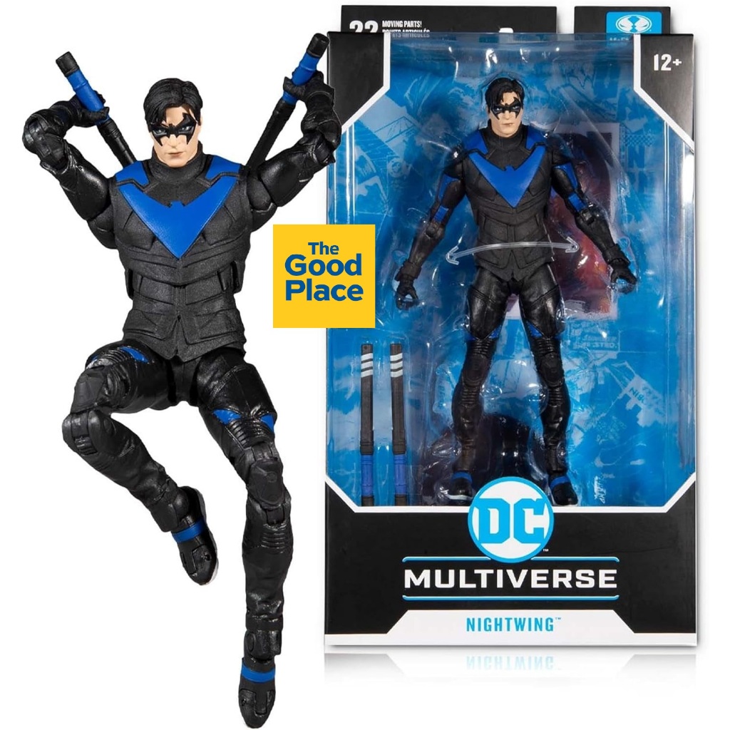 MCFARLANE DC Multiverse Nightwing Gotham Knights 7-inch Figure with ...