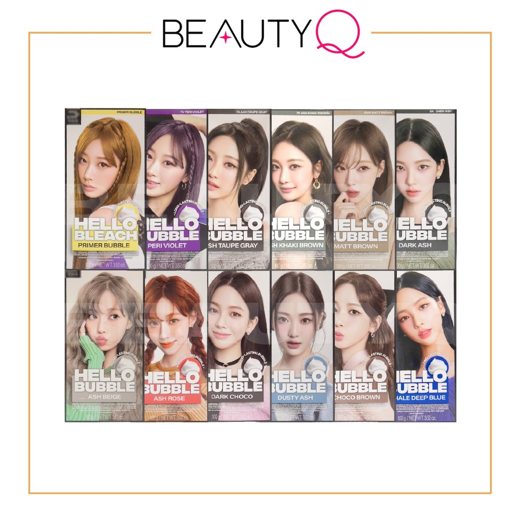 Hello Bubble / Hair Dye / Permanent Hair Color | Shopee Malaysia