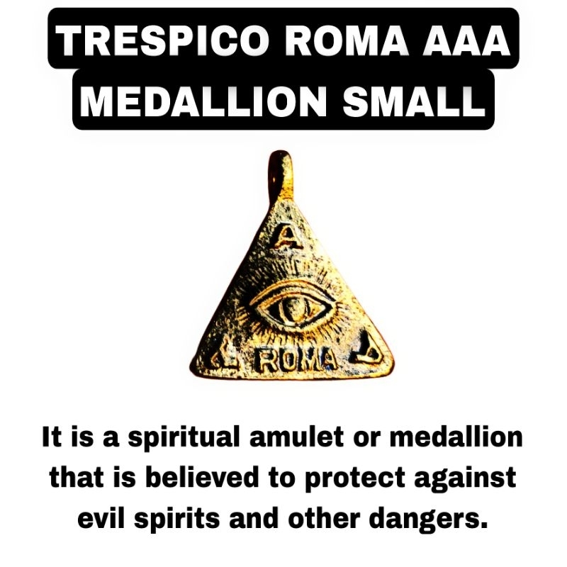 Trespico Roma Small Medallion with Oracion | Shopee Malaysia