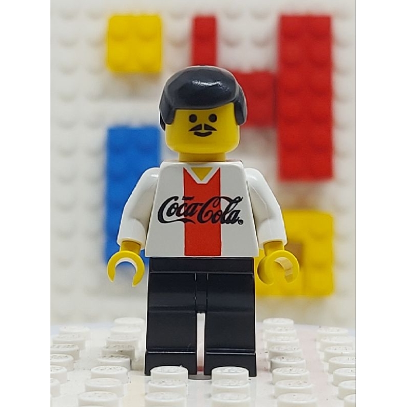 LEGO Sports - Soccer Player Coca-Cola Defender 3 - Minifigure cc4448 ...