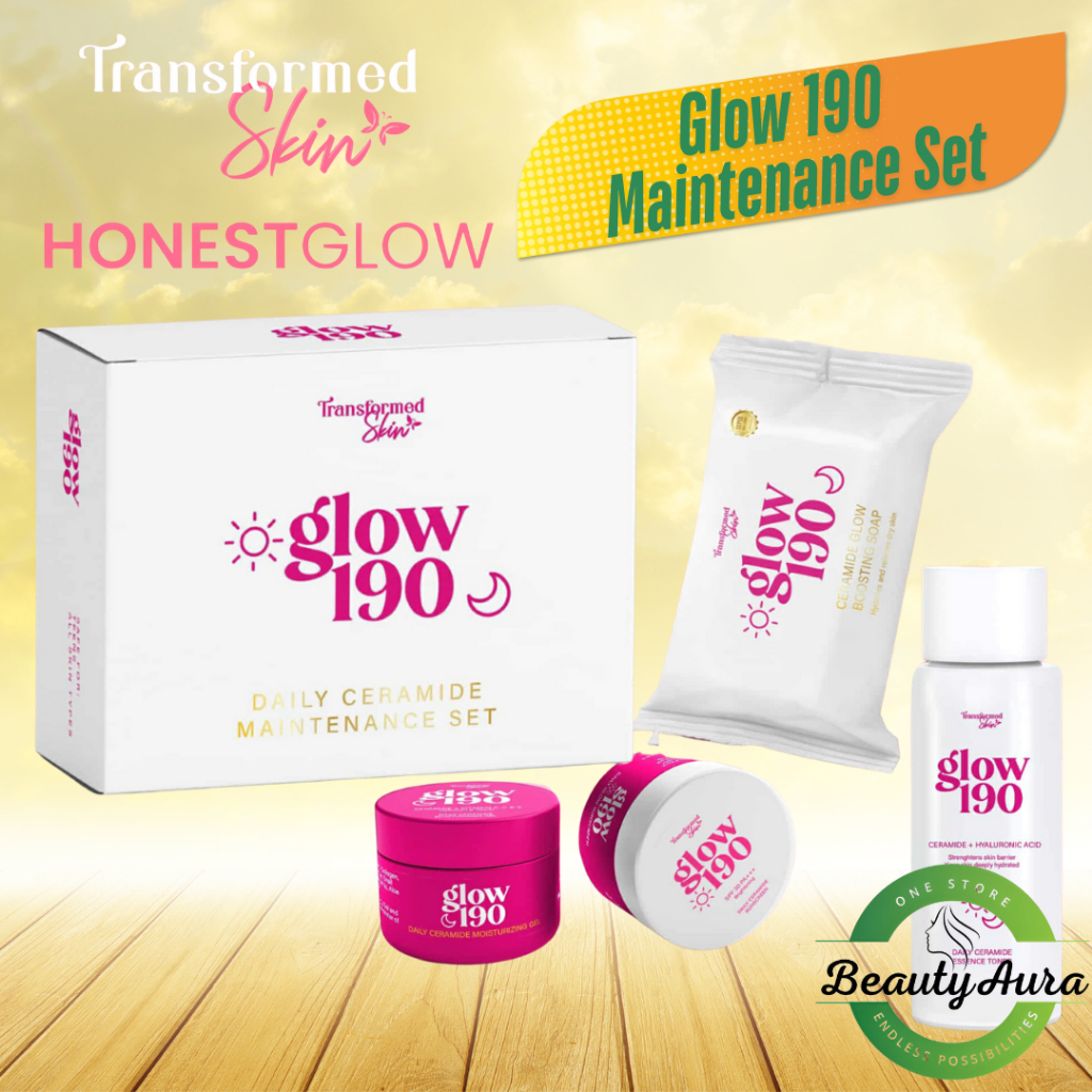 HONEST GLOW Glow 190 Maintenance Set Transformed Skin | Shopee Malaysia