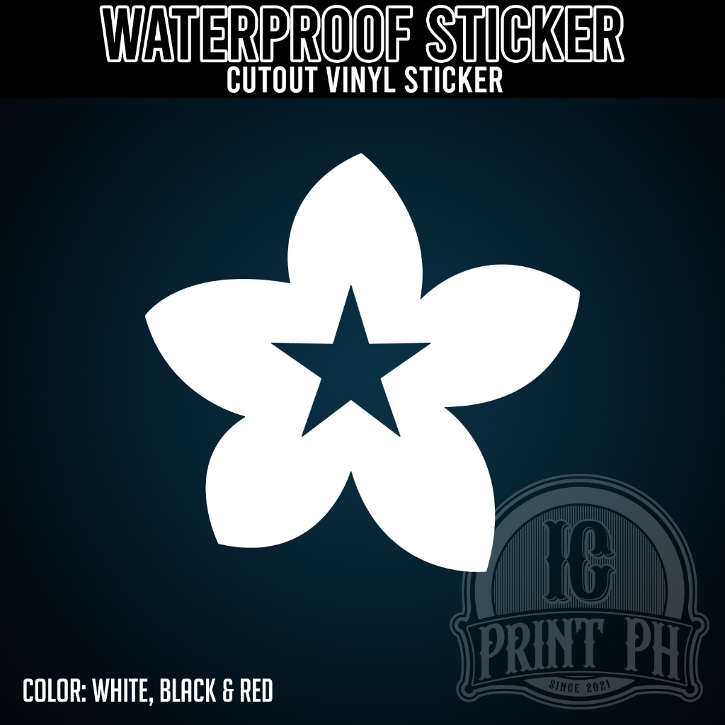 BINI Flower Logo Cutout Vinyl Sticker / Decal, Waterproof | Shopee Malaysia
