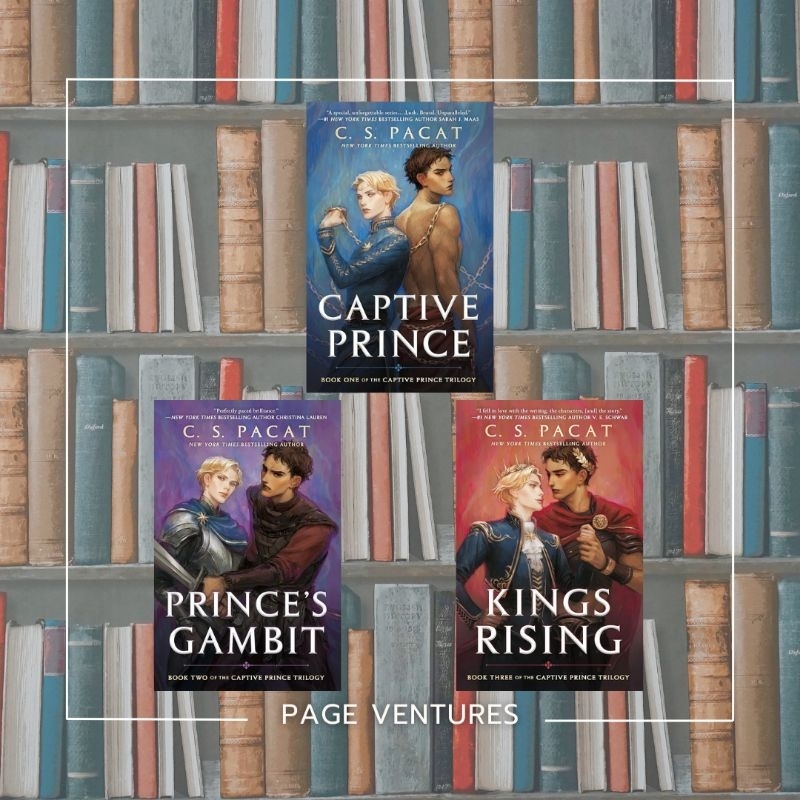 The Captive Prince Trilogy Series by C. S Pacat (3 book series ...