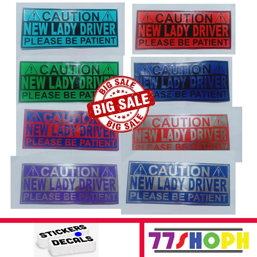 New Lady Driver Assorted Color Combination | Shopee Malaysia