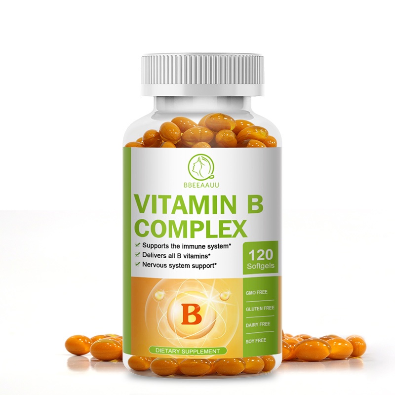 BEAU Vitamin B Complex With B12,B2,B3,Immune Health, Energy Support ...