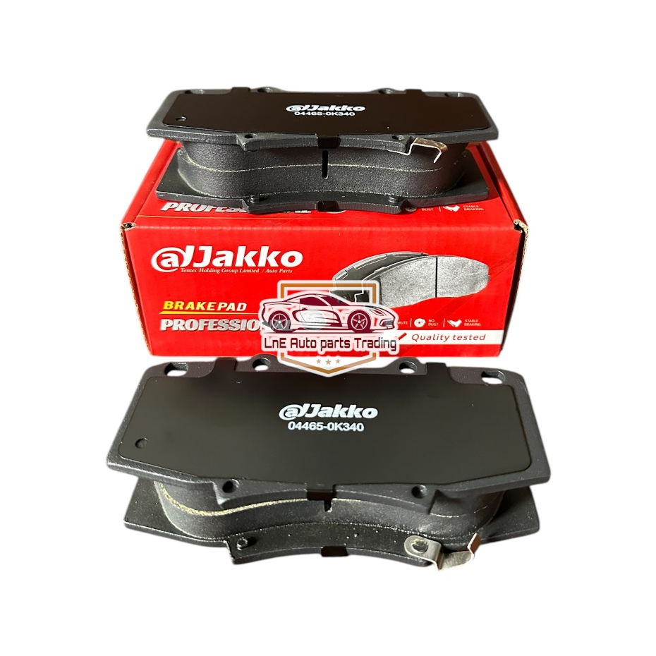 Ceramic Brake Pads for Toyota Fortuner / Hilux 2012-2015 (Front) (04465 ...