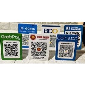 QR CODE STANDEE A5 SIZE ( CHAT YOUR QR CODE AND DETAILS ) | Shopee Malaysia