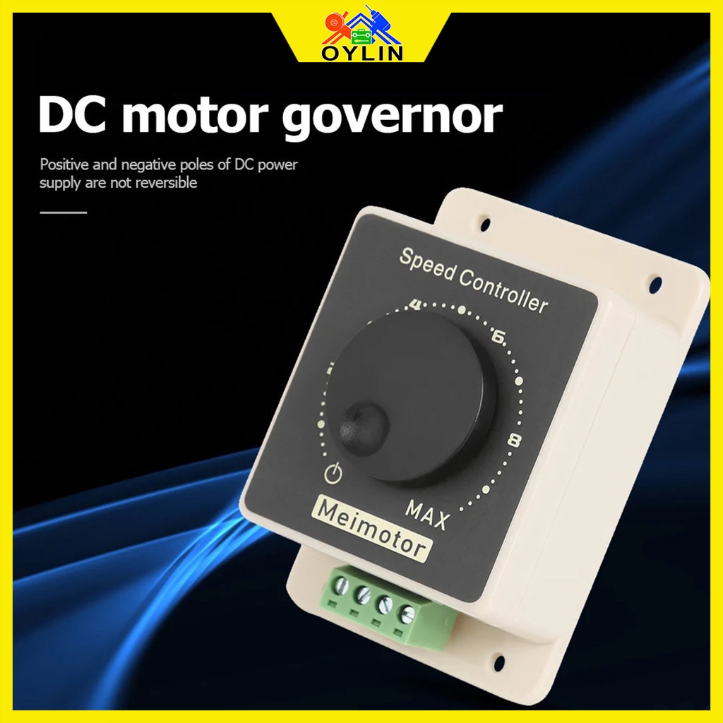PWM DC Motor Speed Controller 12V 24V 36V 48V 20A High Power Waterproof ...