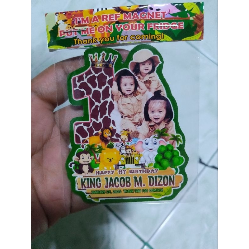 Ref Magnet Safari/Jungle/King Lion (ANY THEME - WE USE A HIGH QUALITY ...