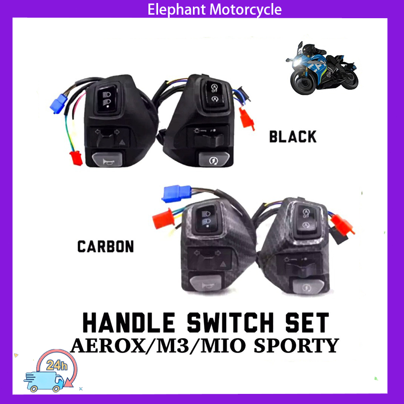 Yamaha Aerox Mio Sporty M3 Handle Switch Assy Set Motorcycle (Left ...