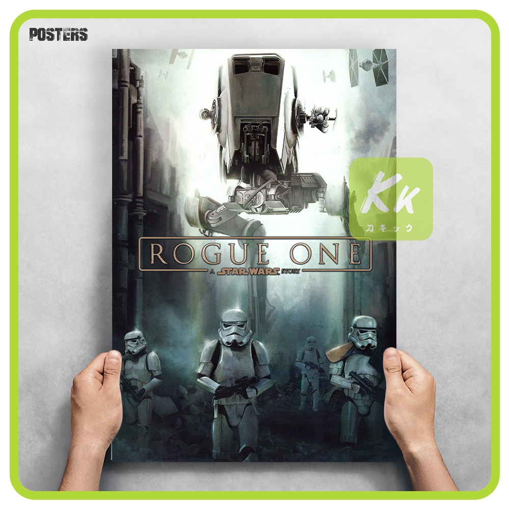 Star Wars AT-ST with Stormtroopers Poster 11 x 16 inches | Shopee Malaysia