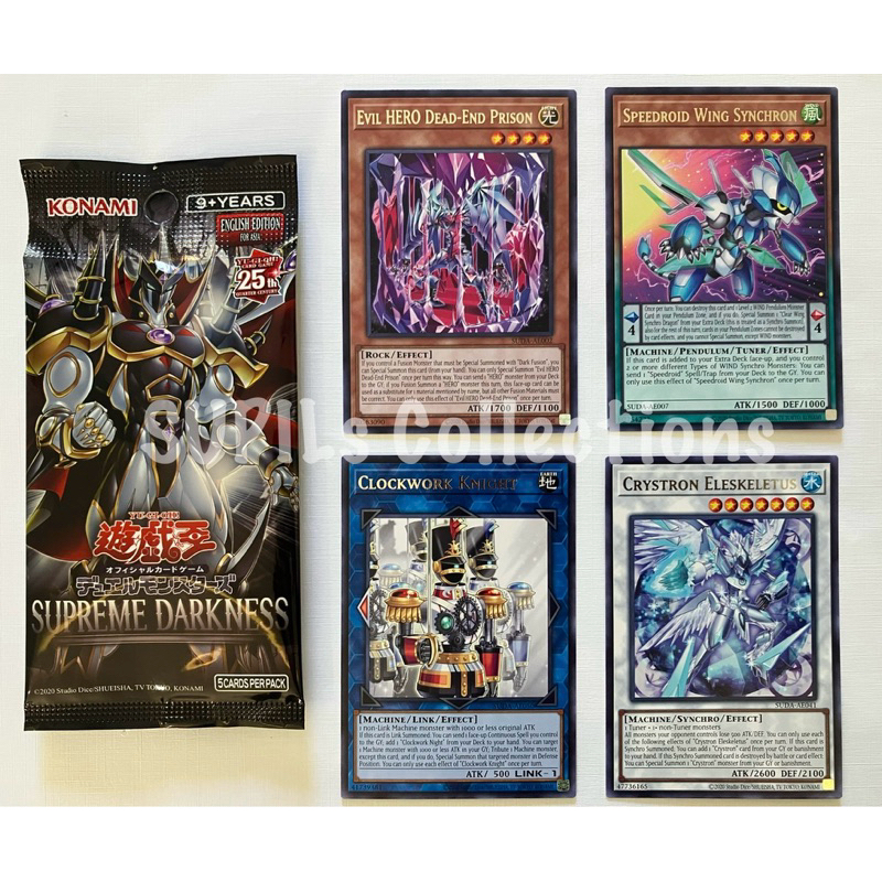 YuGiOh! OCG AE Supreme Darkness SUDA (R) (Singles) | Shopee Malaysia