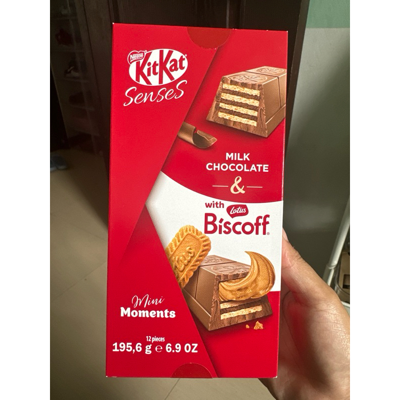 Kitkat Biscoff Milk Chocolate - 195g | Shopee Malaysia