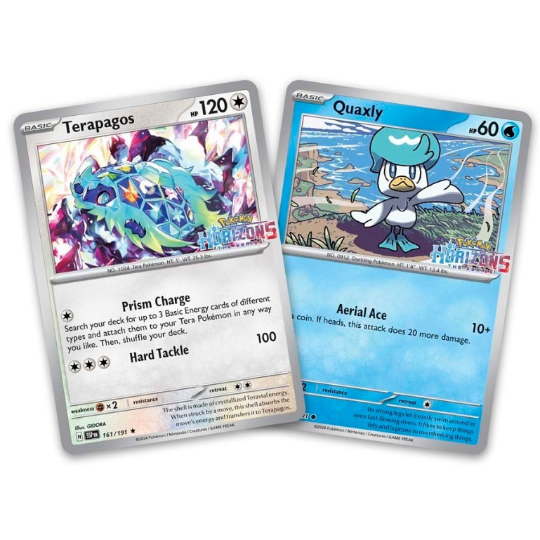 Pokemon TCG Horizons Quaxly & Terapagos Surging Sparks Card | Shopee Malaysia