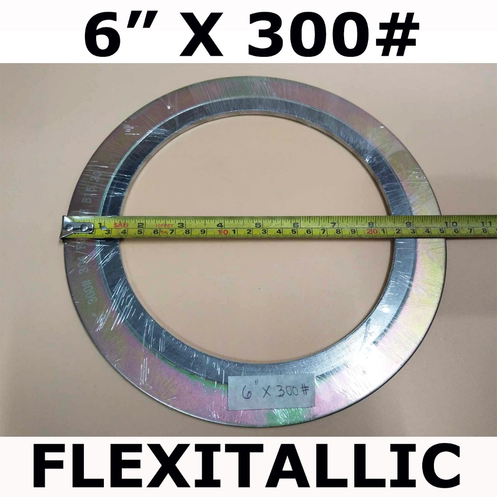 FLEXITALLIC GASKET 6" X 300 SPIRAL WOUND GASKET 304/FG ASME B16.20