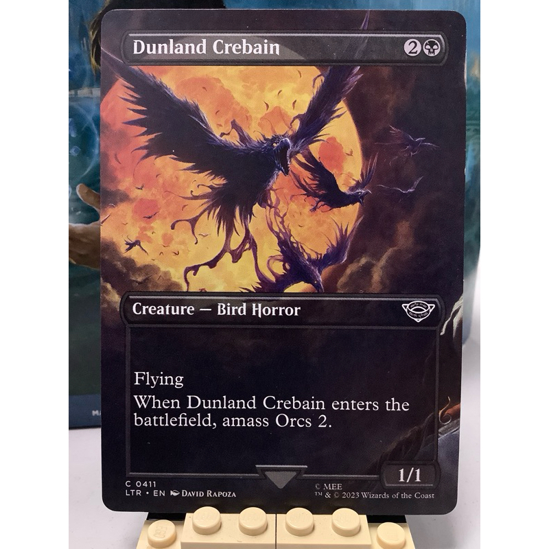MTG - Dunland Crebain BORDERLESS (The Lord of the Rings: Tales of ...