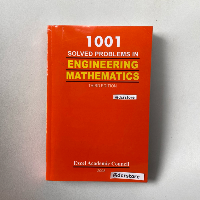 1001 Solved Problems in Engineering Mathematics Third Edition | Shopee ...