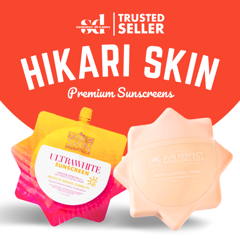 HIKARI SKIN Premium SUN PERFECT Tinted Sunscreen SPF 50 Facial ...
