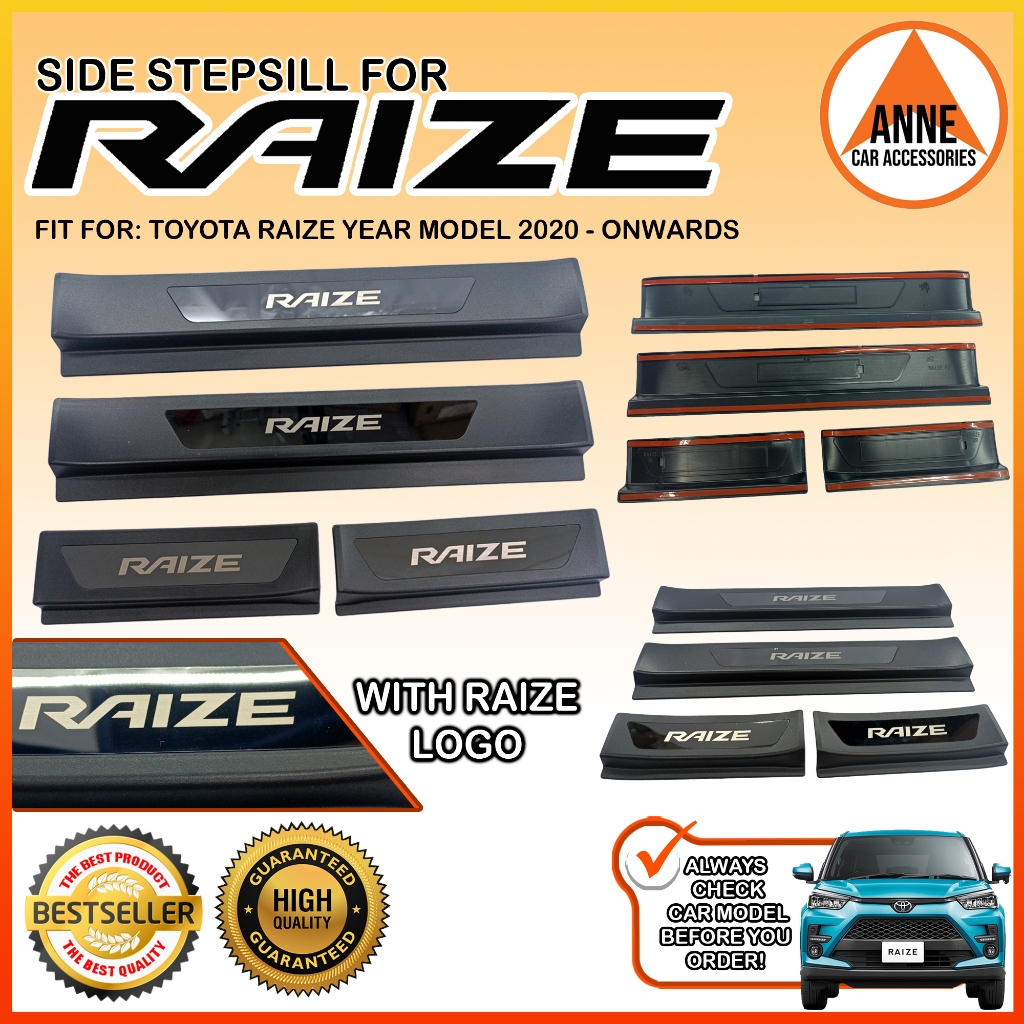 Side Stepsill for Toyota Raize 2022 2023 2024 2025 Door Step Sill with ...