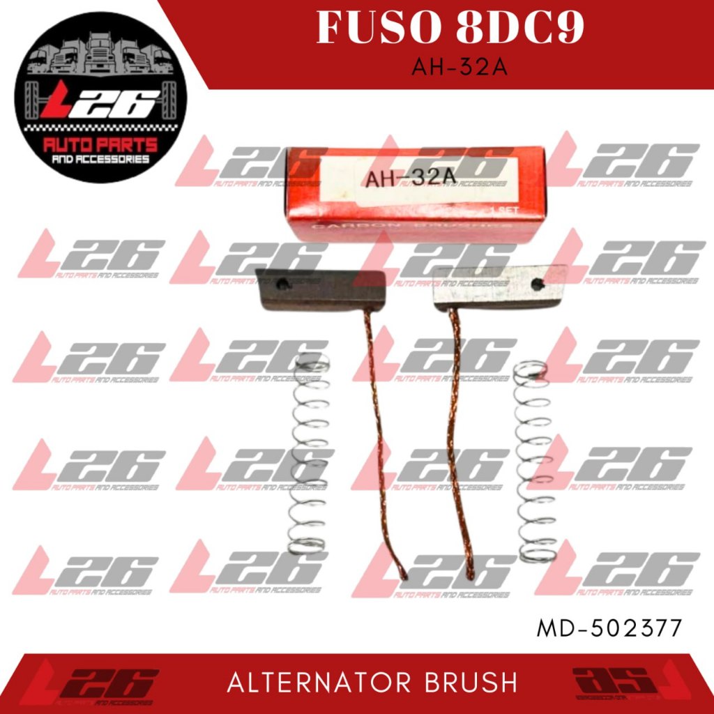 10 SETS AH-32A Alternator Carbon Brush for Fuso 8DC9 MD-502377 | Shopee Malaysia